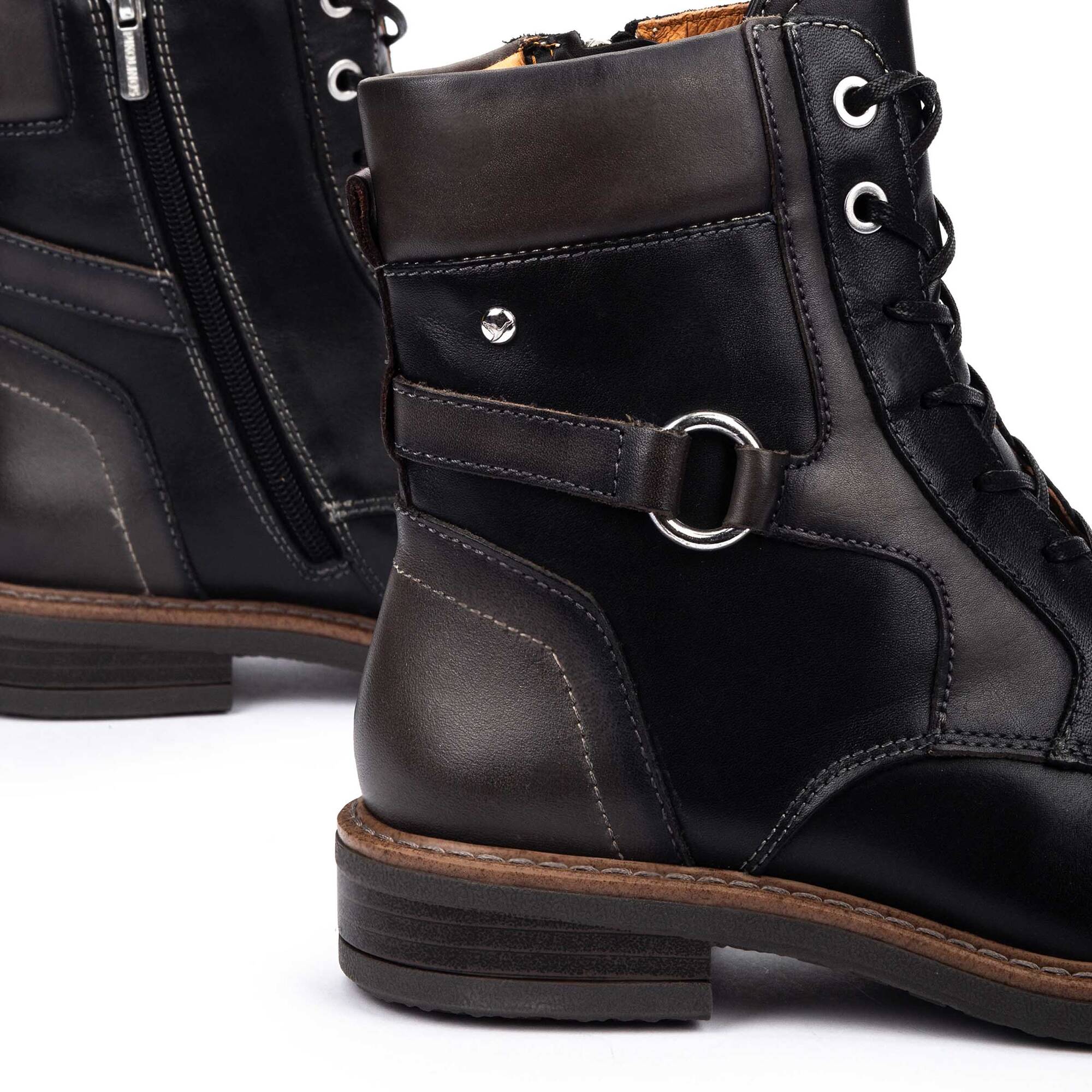 Two-tone tall ankle boots ALDAYA W8J-8718 | PIKOLINOS