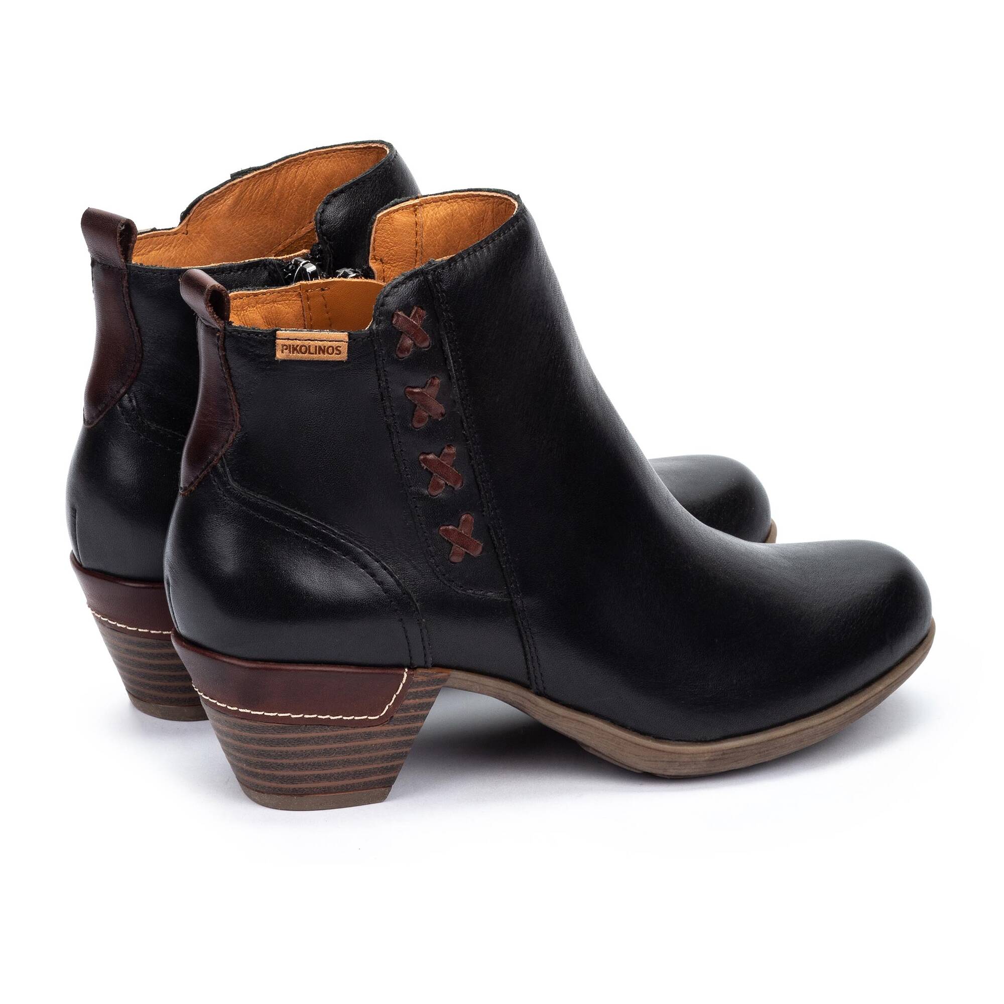 Women's heeled ankle boots with zip fastening. ROTTERDAM 902-8713 ...