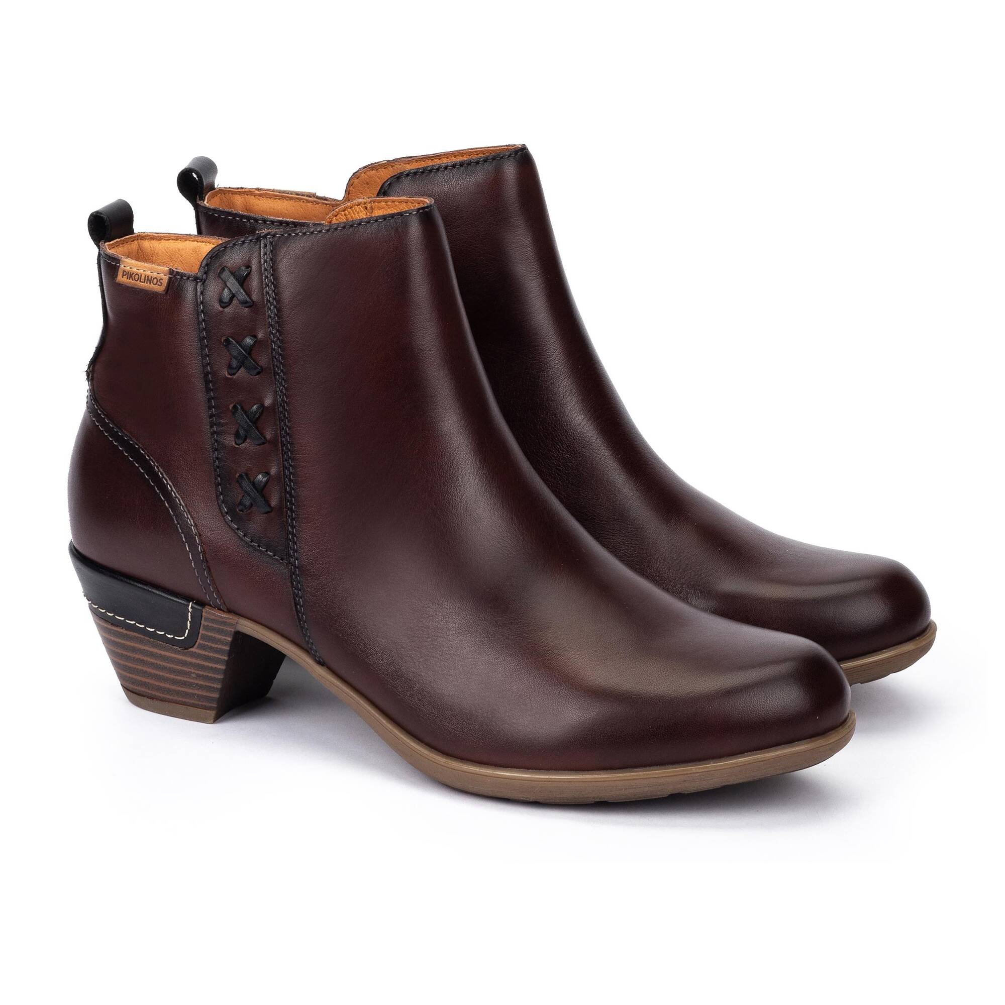 Women's heeled ankle boots with zip fastening. ROTTERDAM 902-8713 ...
