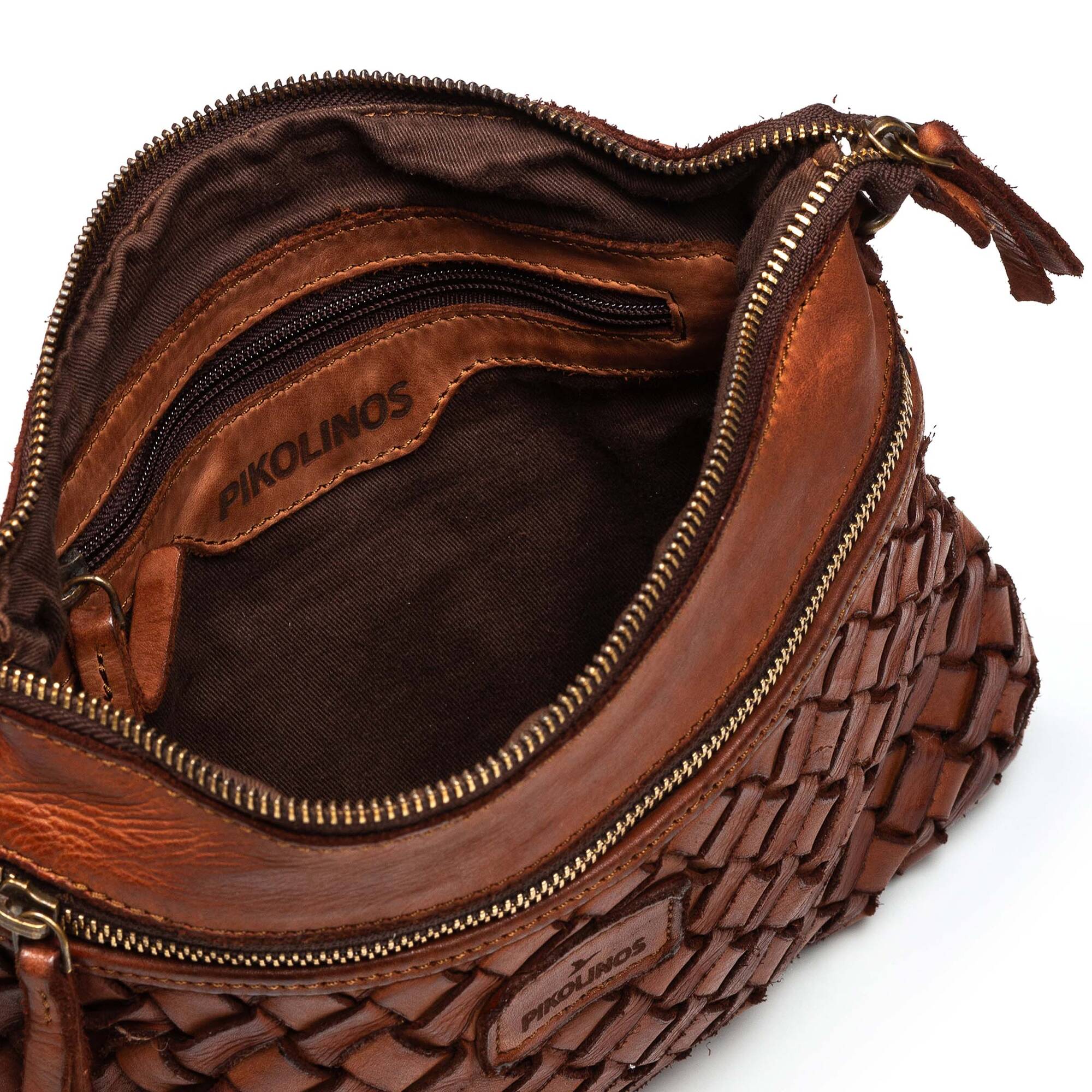 Bandolera con cierre de cremallera y asa larga para mujer WHA-181 | PIKOLINOS