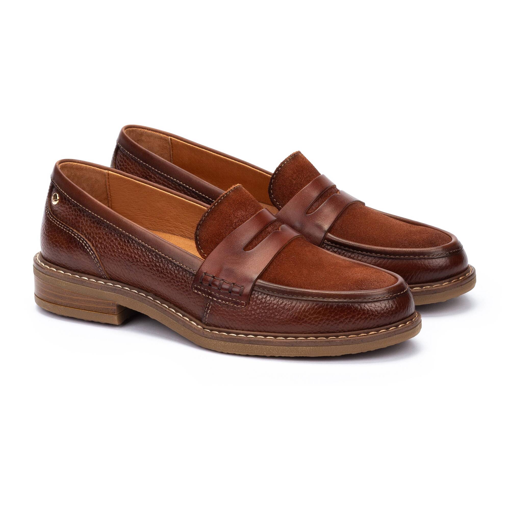 Women's moccasin with removable insole. ALDAYA W8J-3541 | PIKOLINOS