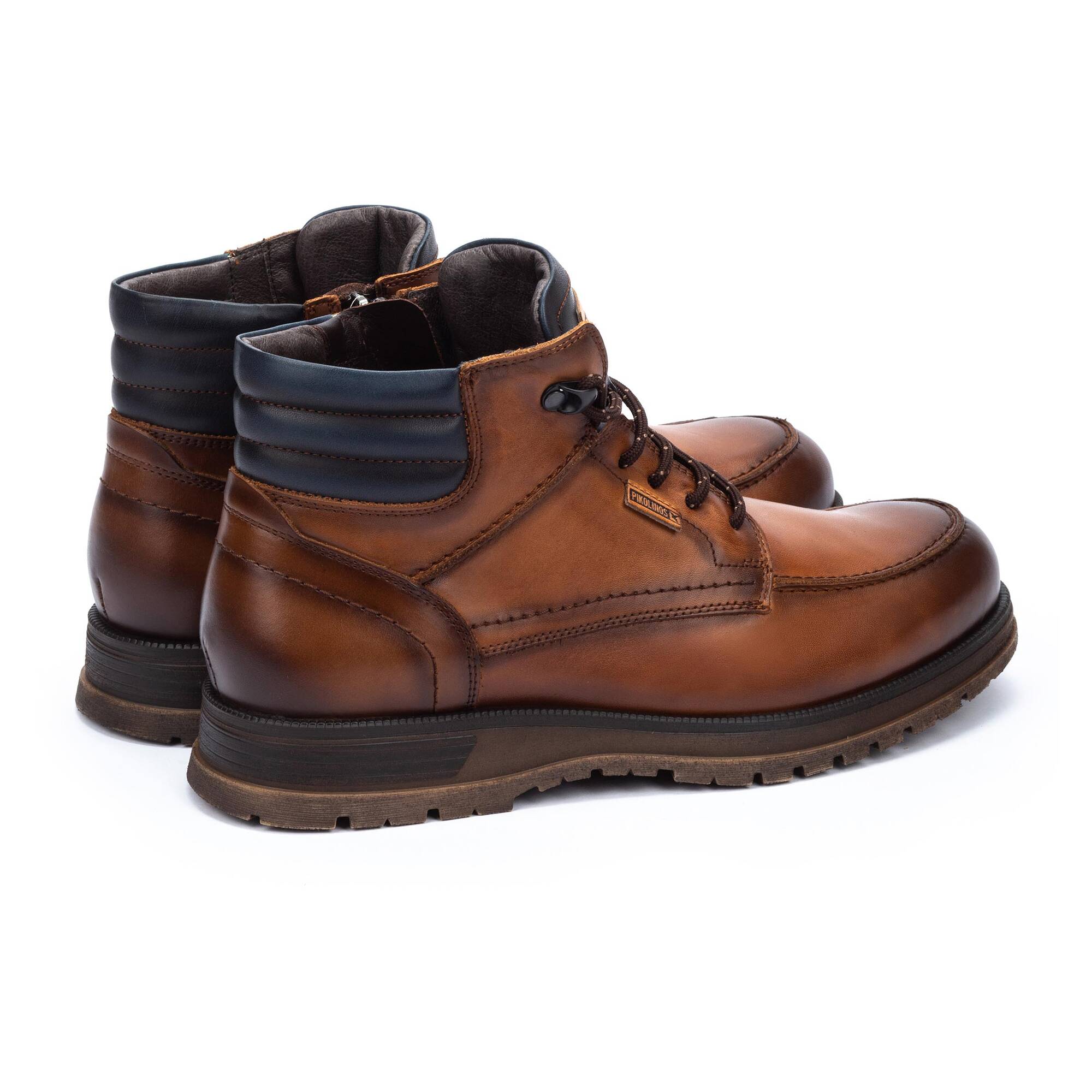 Flat lace-up ankle boots ZAMORA M9K-8028 | Outlet PIKOLINOS
