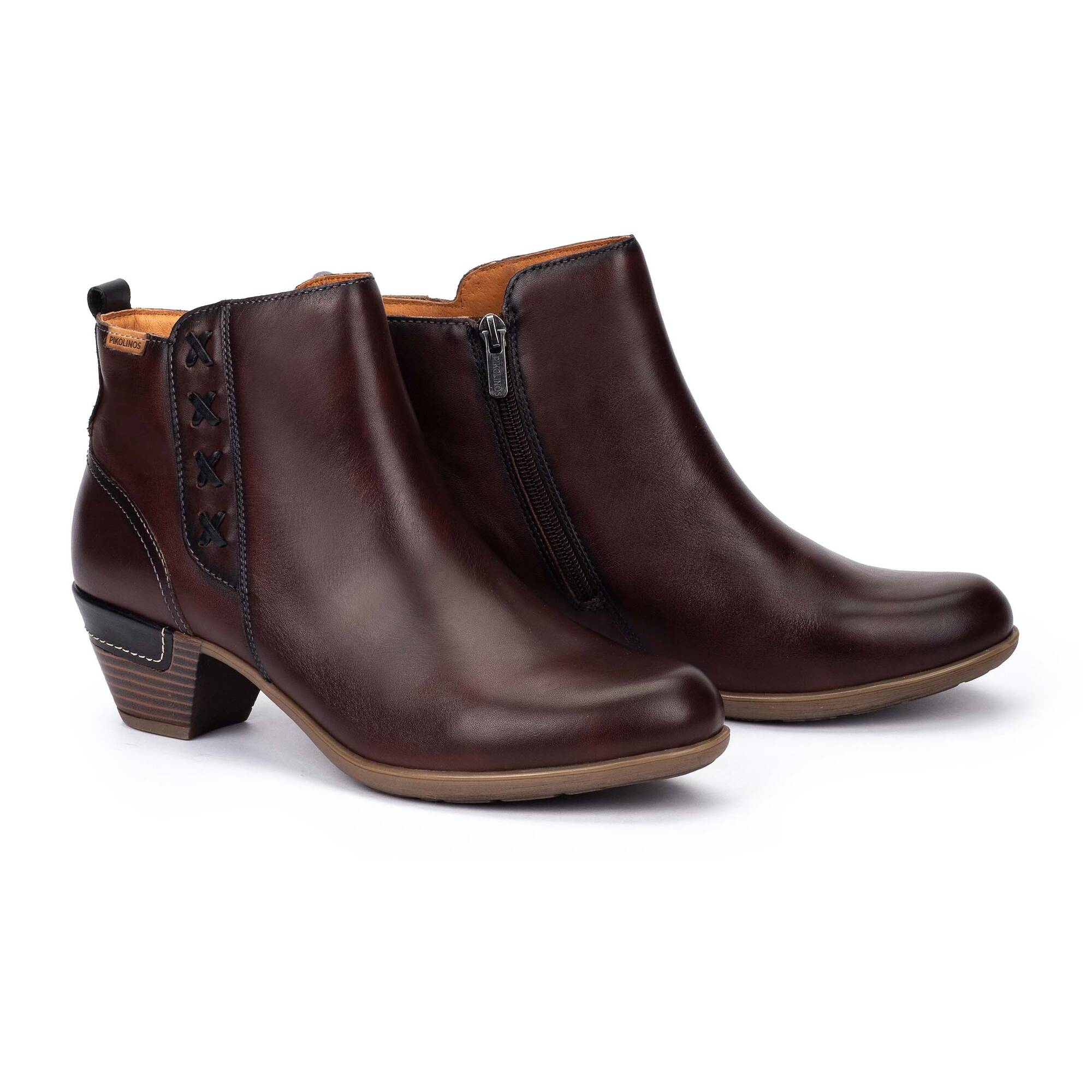 Women's heeled ankle boots with zip fastening. ROTTERDAM 902-8713 ...